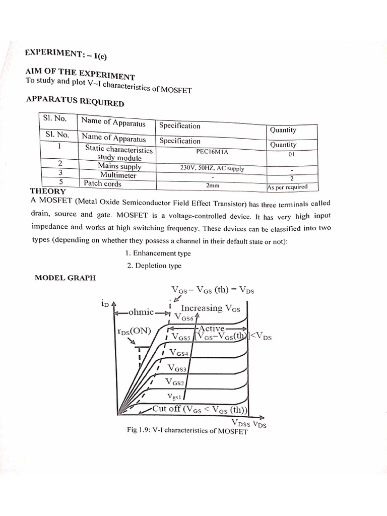 PE-Lab, Exp 1 (C) | PDF
