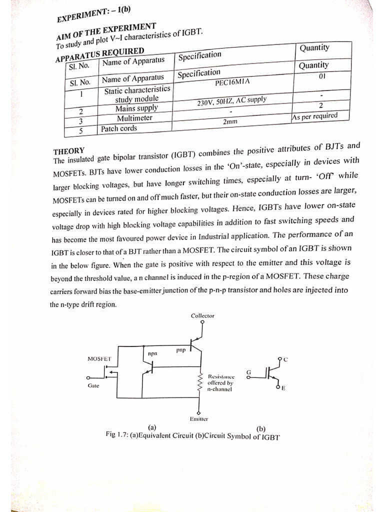 PE Lab Exp 1 (B) | PDF
