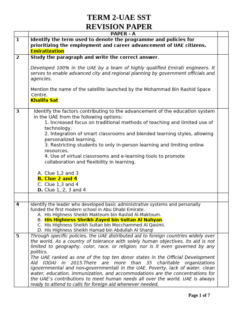UAE SST Overview and Key Policies | PDF | United Arab Emirates