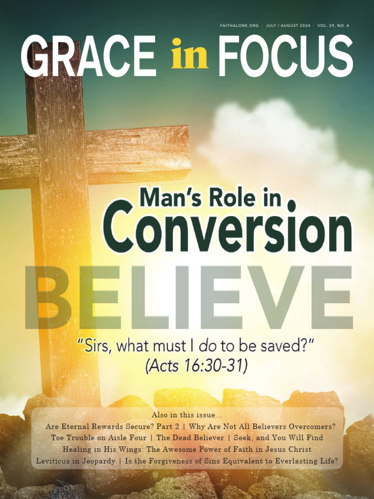 Grace in Focus Magazine 07-2024 | PDF | Eternal Life (Christianity) | Jesus