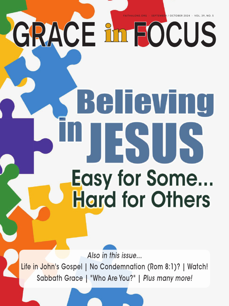 Grace in Focus Magazine 09-2024 | PDF | Eternal Life (Christianity ...