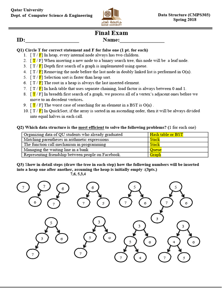 Final Exam Sample | PDF | Vertex (Graph Theory) | Combinatorics