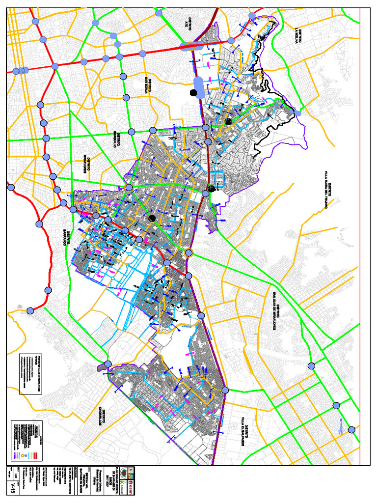 Plano Del Sistema Vial Pdf 5378