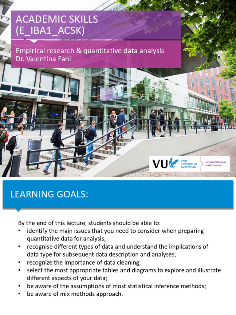 Quantitative Data Analysis Essentials | PDF | Normal Distribution | Statistics