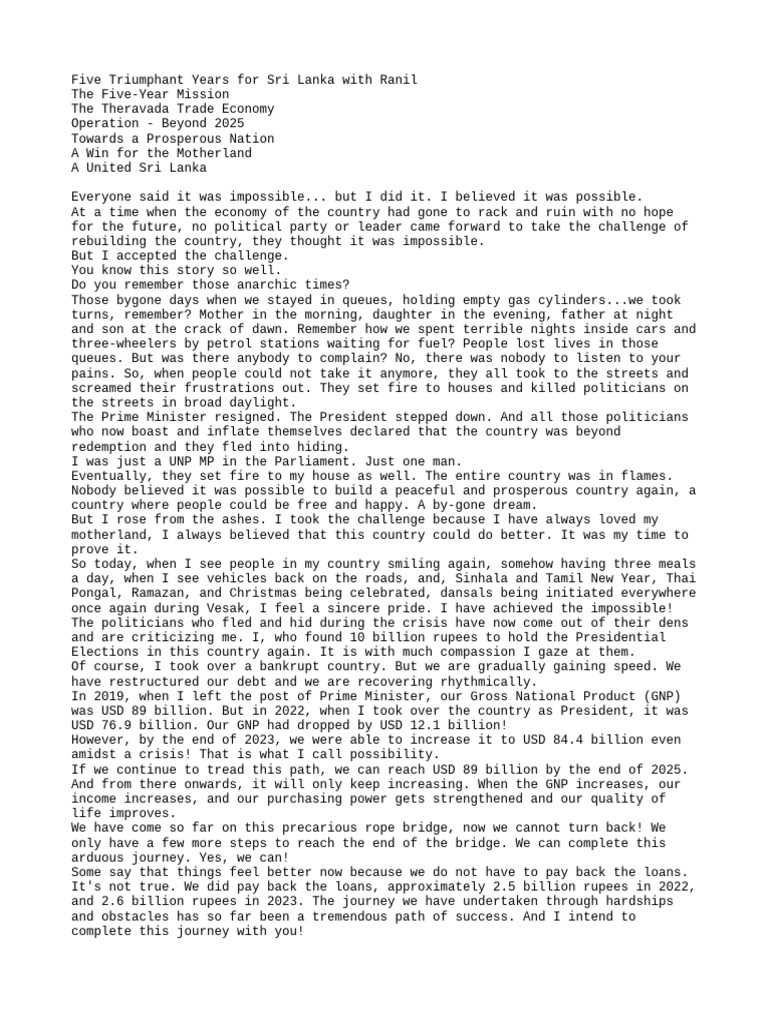 RW_manifesto_English_2024-1 | PDF | Cost Of Living | Taxes