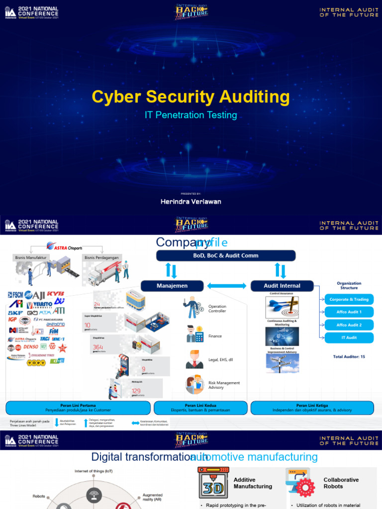 Cyber Security Auditing | PDF | Risk | Risk Assessment