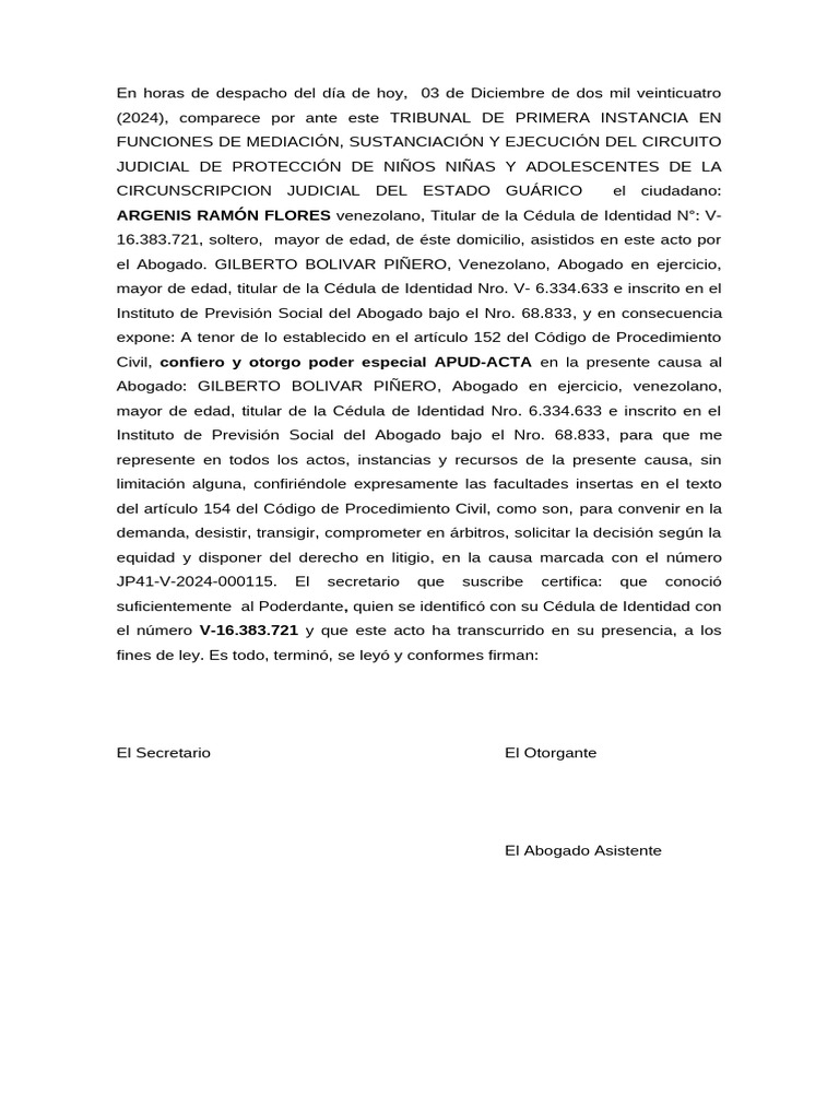 Poder Apud Acta 2024 | PDF