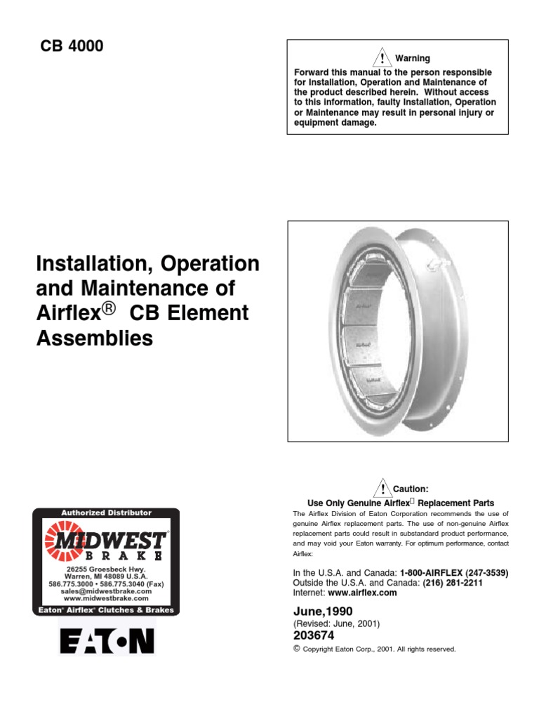 Eaton Airflex Clutches | PDF | Clutch | Machines