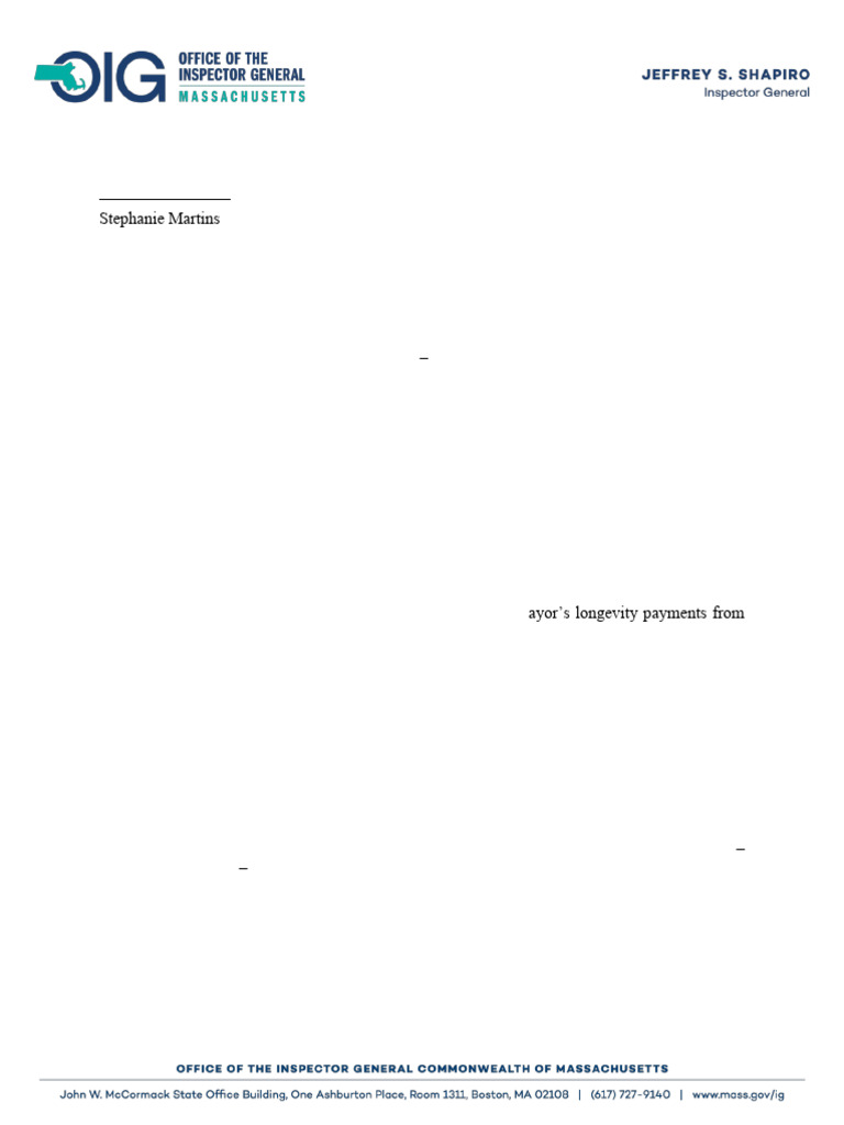 OIG Letter To Everett City Council Regarding Improper Longevity ...