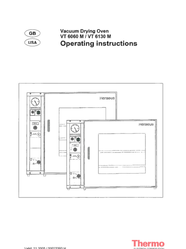 Thermo VT6060M VT6130M | PDF