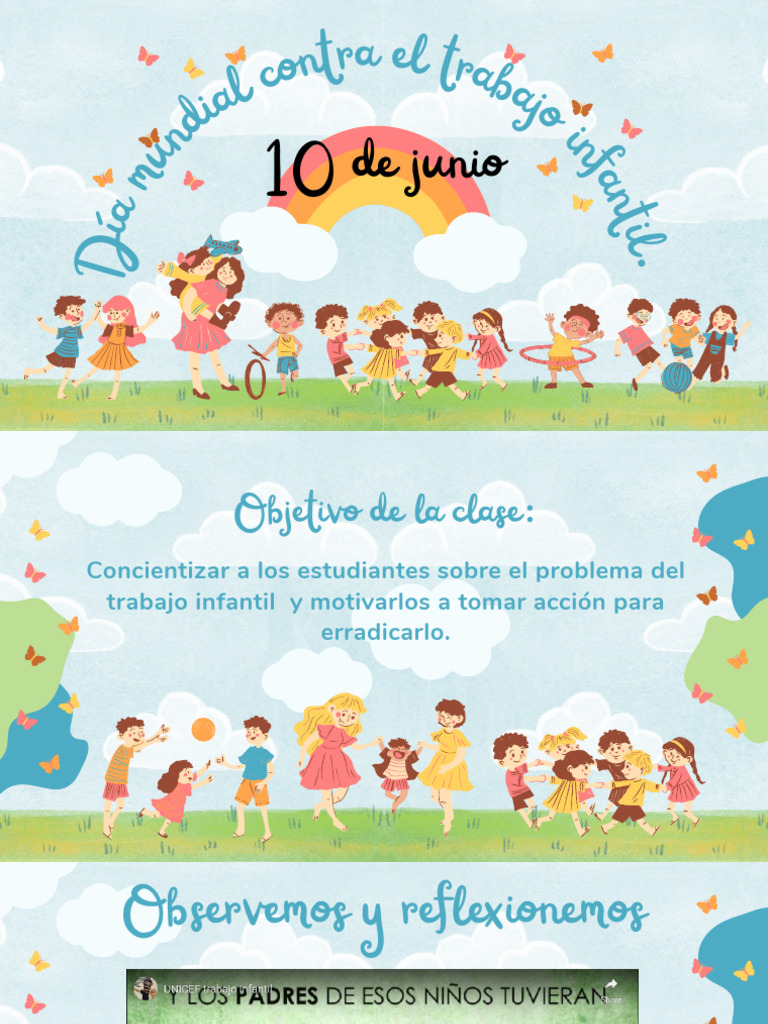 Conciencia y Acción Contra Trabajo Infantil | PDF