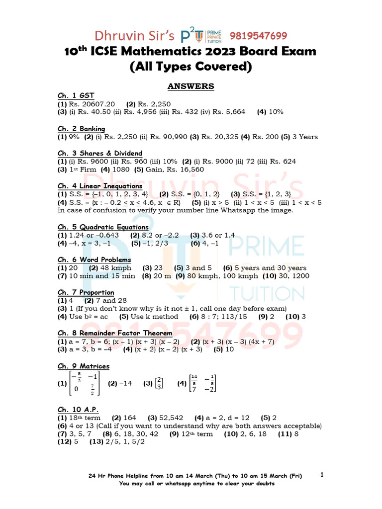 LMR (All Level Questions) - Answers | PDF