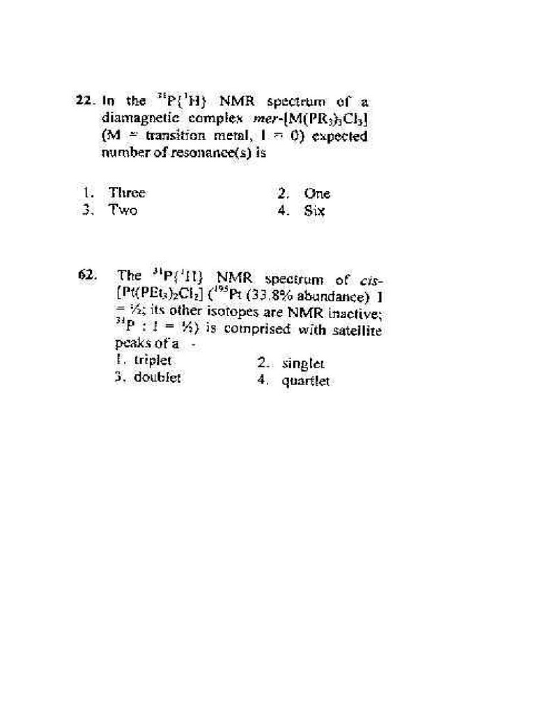 Practice Questions NMR_17!02!2025 | PDF
