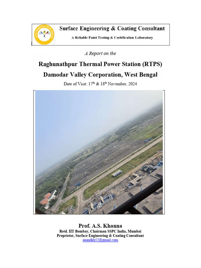 A Report by Prof. A.S Khanna DVC | PDF | Paint | Coating