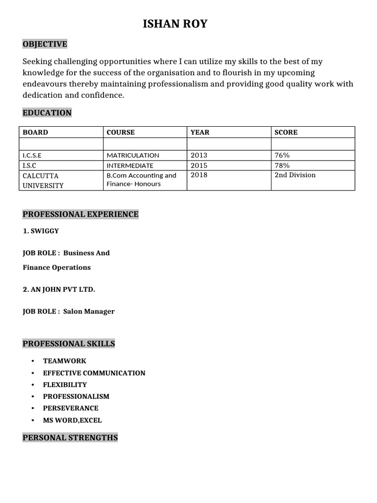 Ishan Resume | PDF