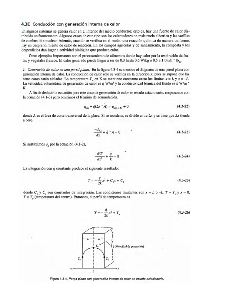 Apuntes Generación de Calor | PDF