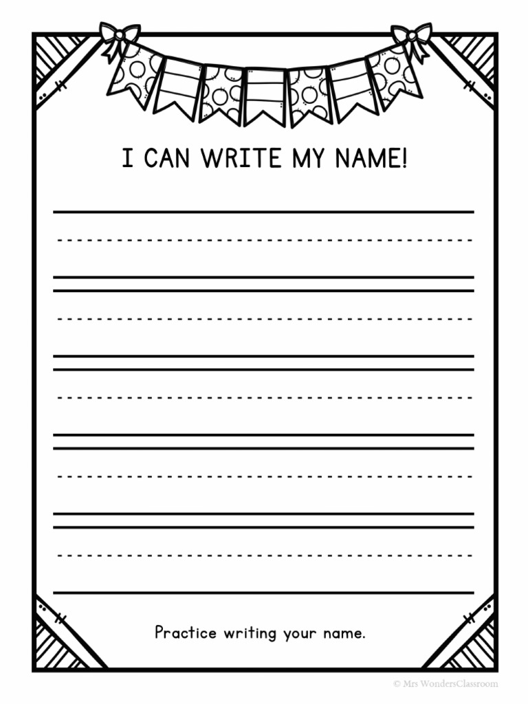 Write Your Name | PDF