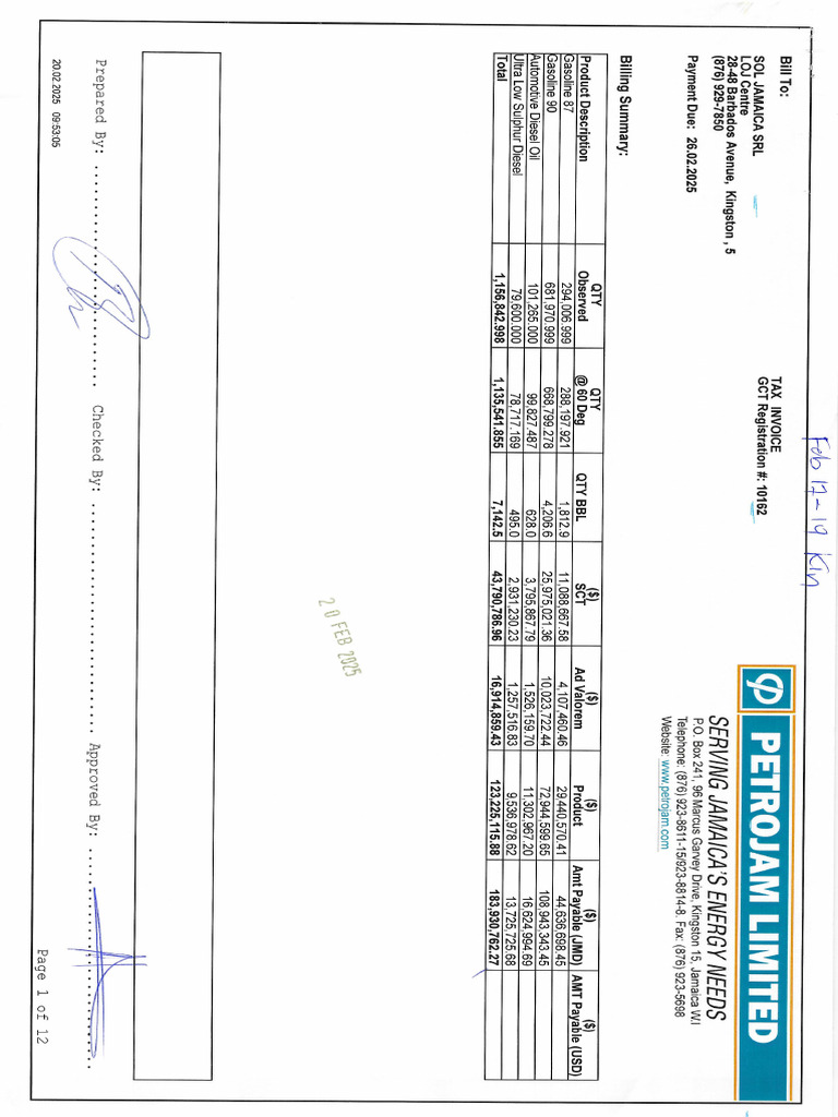 Petrojam JMD PT2 | PDF