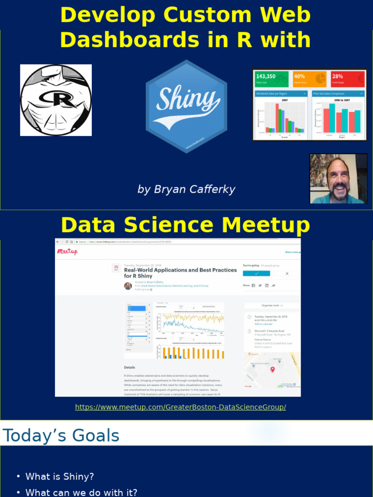 R Shiny for Data Scientists | PDF | R (Programming Language) | Web Application