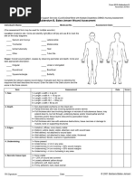 Body Injury Mapping Form | PDF