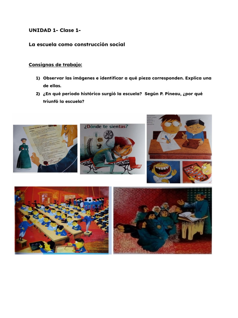 1° C-2024 - UNIDAD 1 - Clase 1 | PDF