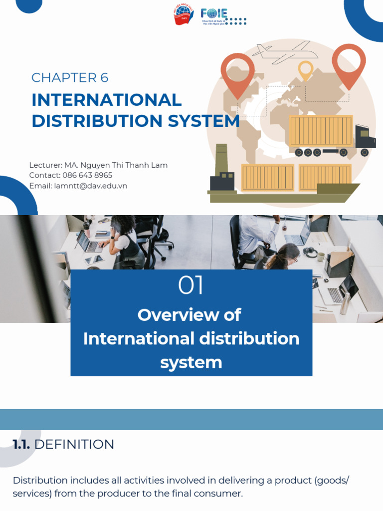 Chapter 6. International Marketing Channels | PDF | Retail | Service ...
