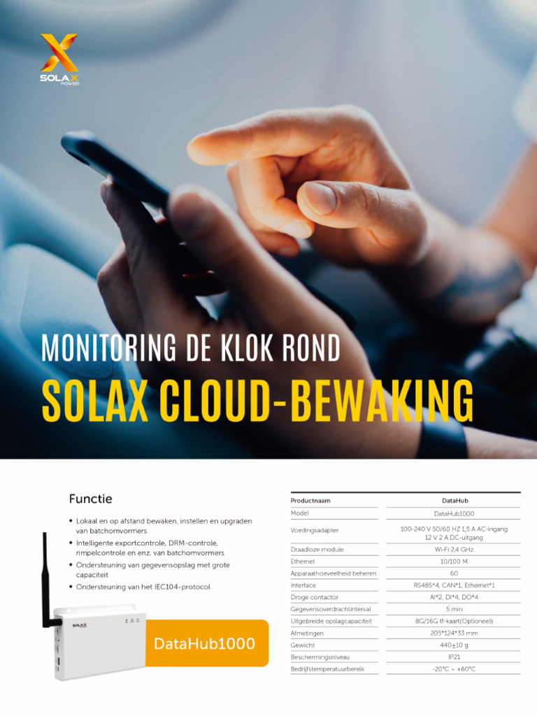 datahub1000-datasheet-nl | PDF