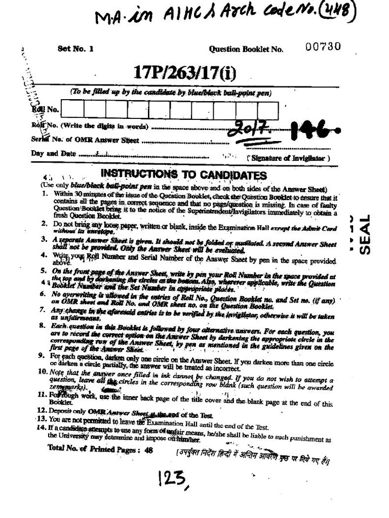 M.A in AIHC-Arch | PDF