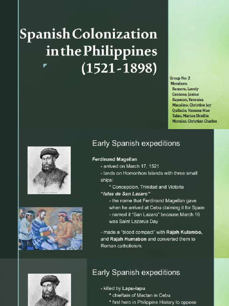 SPANISH cOLONIZATION IN THE pHILIPPINES | PDF