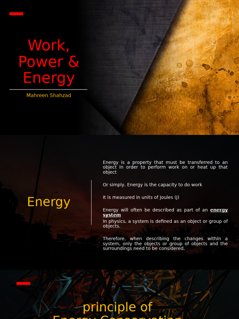 Energy Concepts: Work, Power, and Efficiency | PDF | Fuels | Nuclear Power