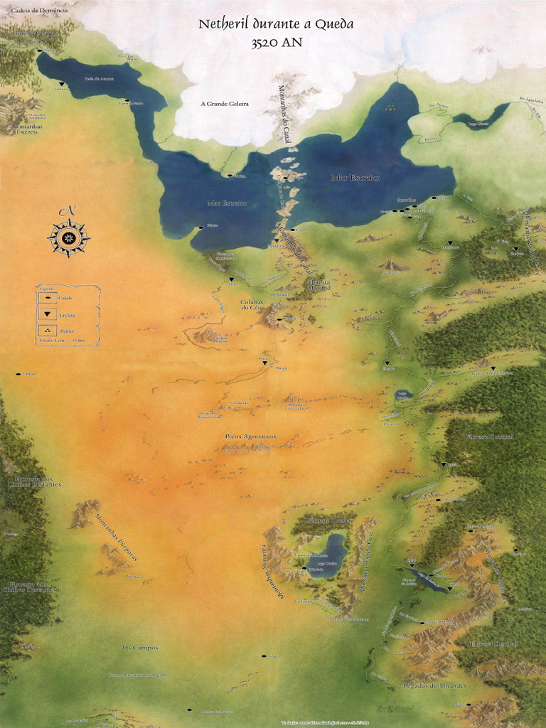 Forgotten Realms - Netheril Mapas | PDF