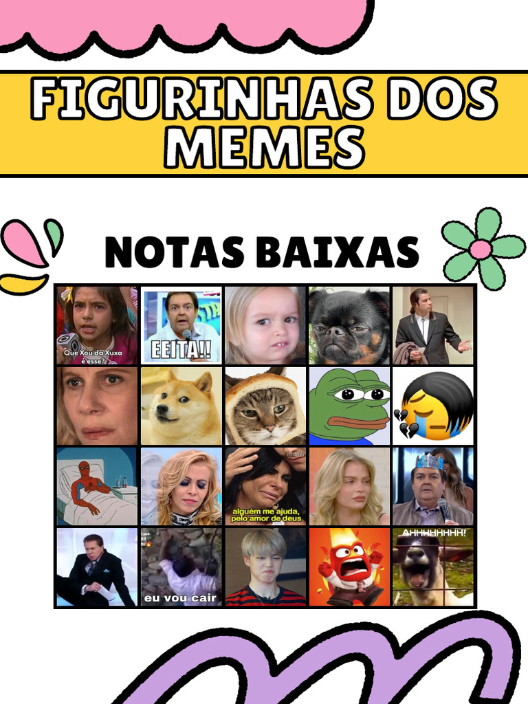 Figurinhas Dos Memes | PDF