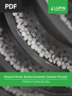 Lupin Pharmaceuticals Product Catalog 2024 | PDF | Drugs | Pharmacology