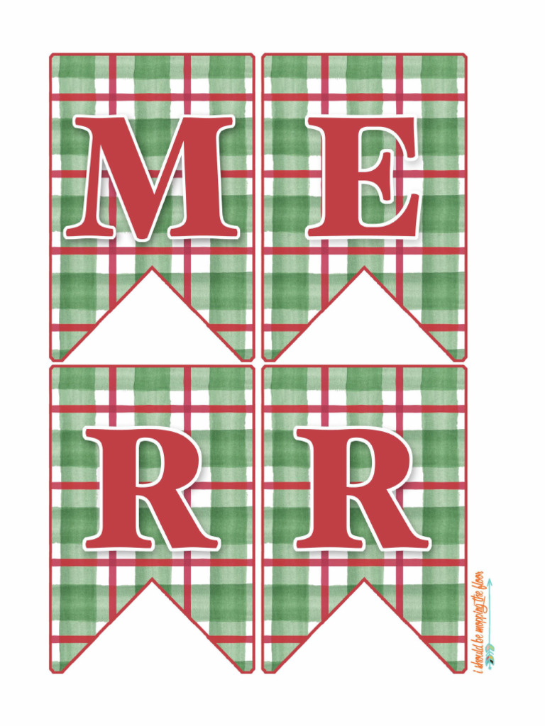 Merry Christmas Banner | PDF