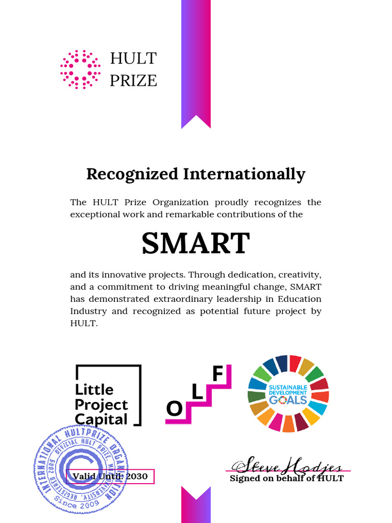 Smart: Hult Prize | PDF