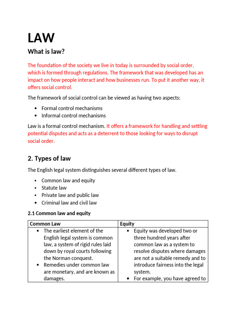 Understanding Types of Law and Courts | PDF | Judiciaries | Public Law