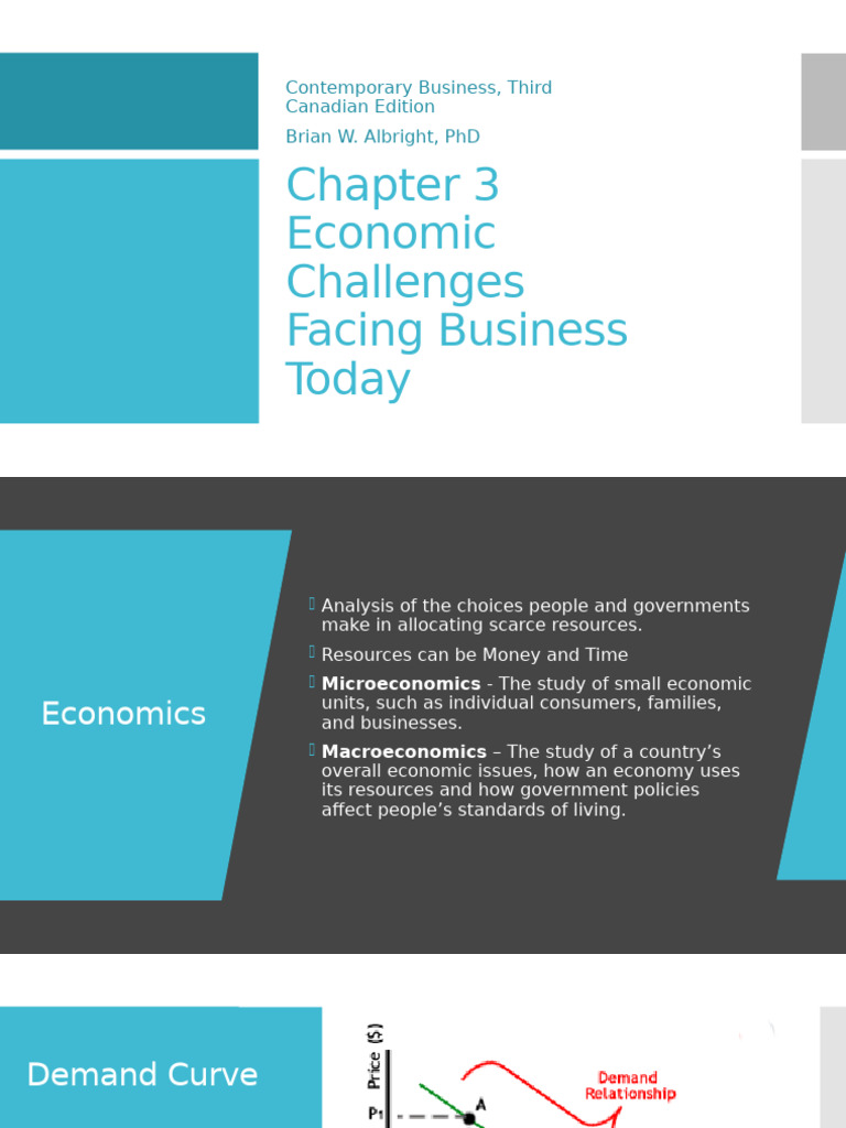 Ch3 Economic Challenges Facing Business Today | PDF | Recession ...