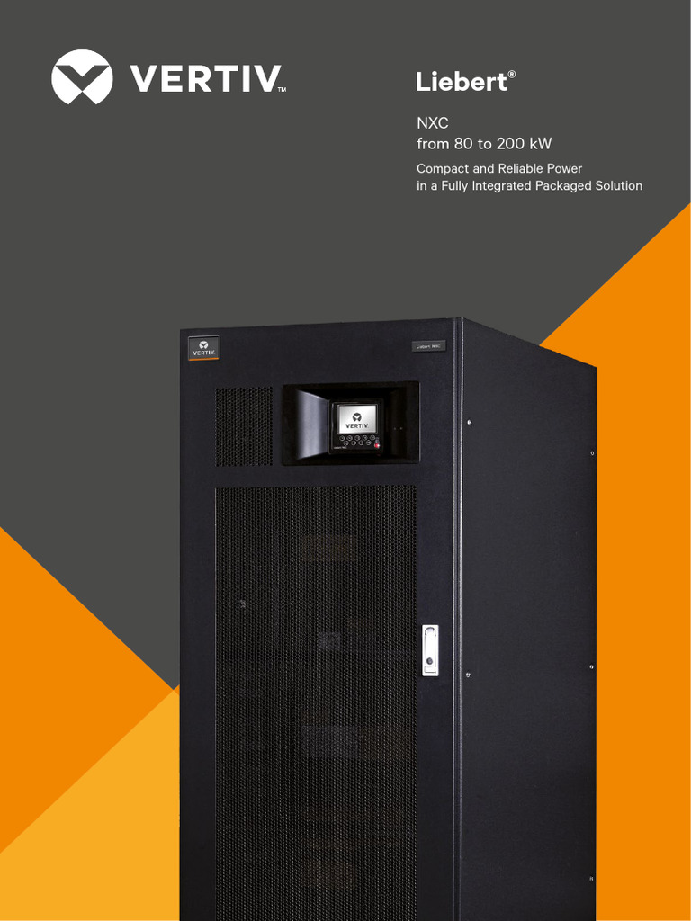 Liebert NXC 80 200 Kva BR en | PDF | Computing