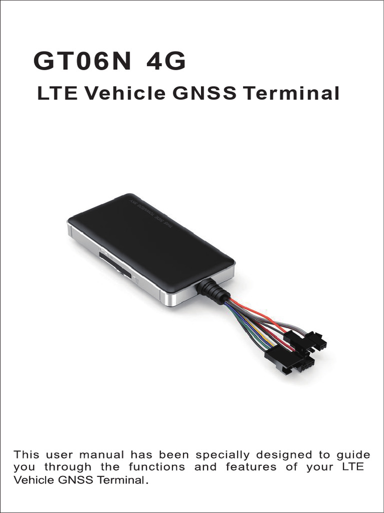 GT06N 4G User Manual V1.1 | PDF