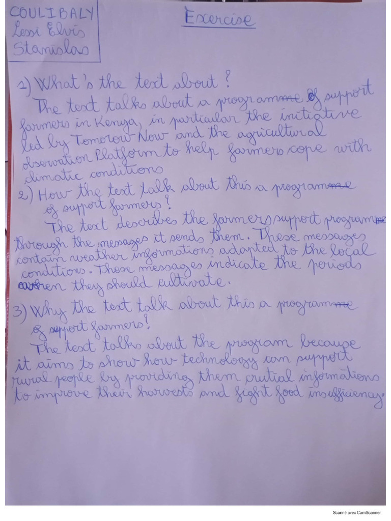 English Exercise | PDF