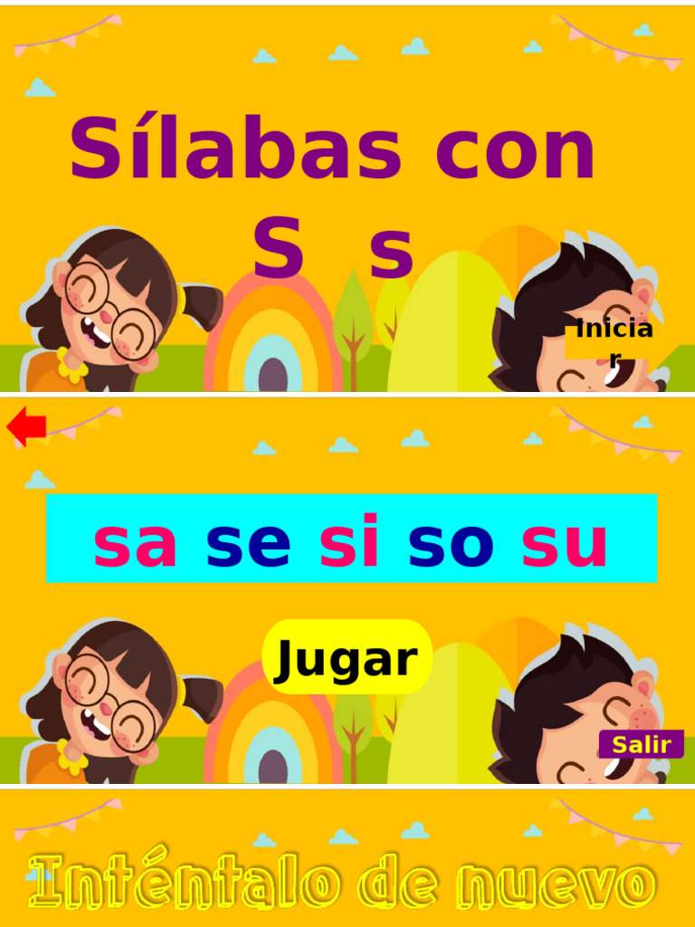 17 - Juego Sílabas Con S | PDF