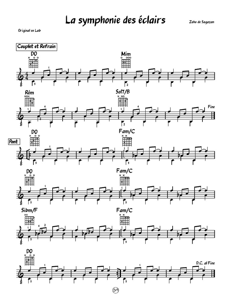 La symphonie des éclairs | PDF