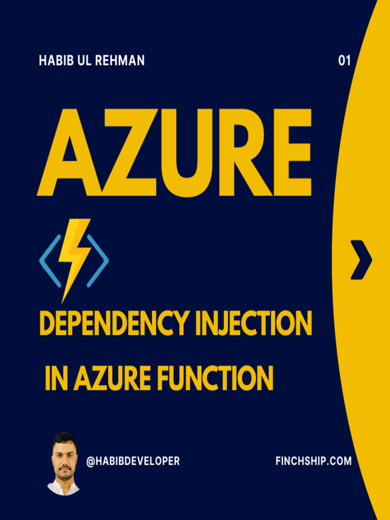 Dependency Injection in Azure Functions | PDF