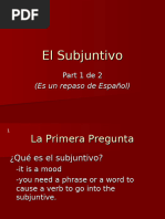 Present Subjunctive Selected Notes | PDF | Tipología Lingüística ...