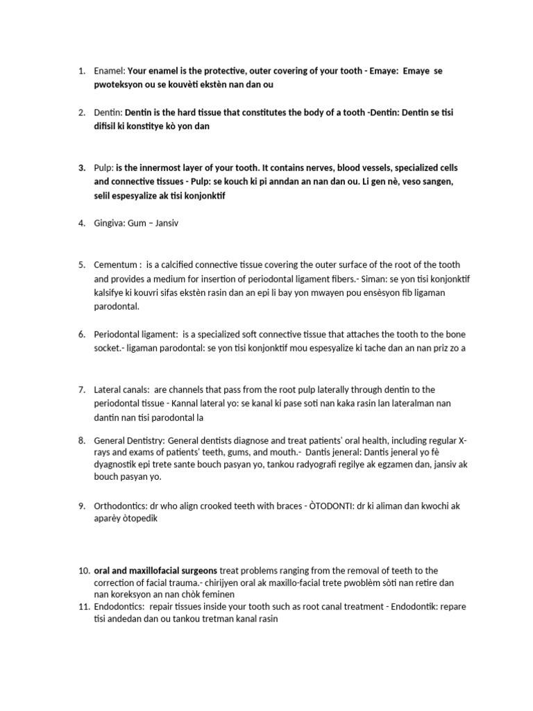 Dentistry Assingment (1) Copy | PDF | Human Tooth | Periodontology