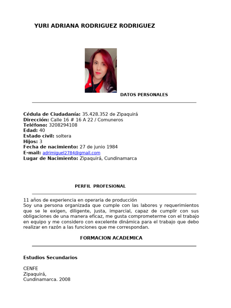 Yuri Adriana Rodriguez Rodriguez | PDF