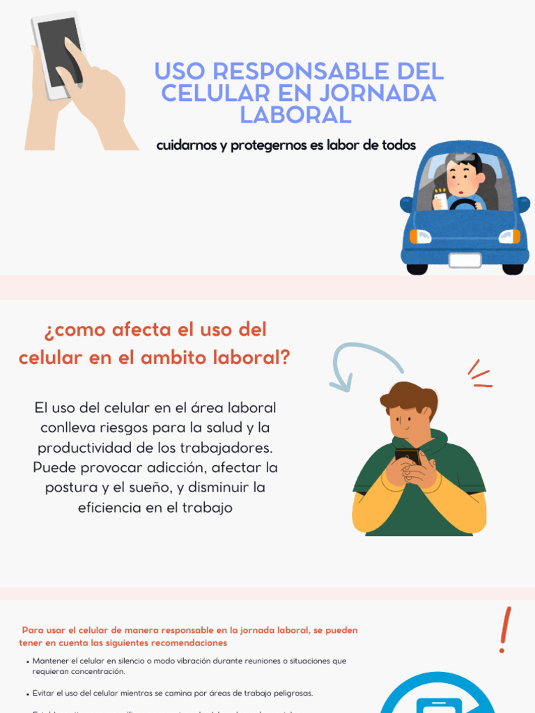 Uso Responsable Del Celular | PDF | Teléfonos móviles