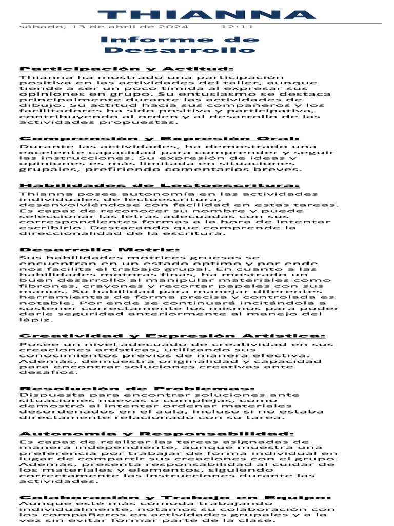 THIANNA | PDF