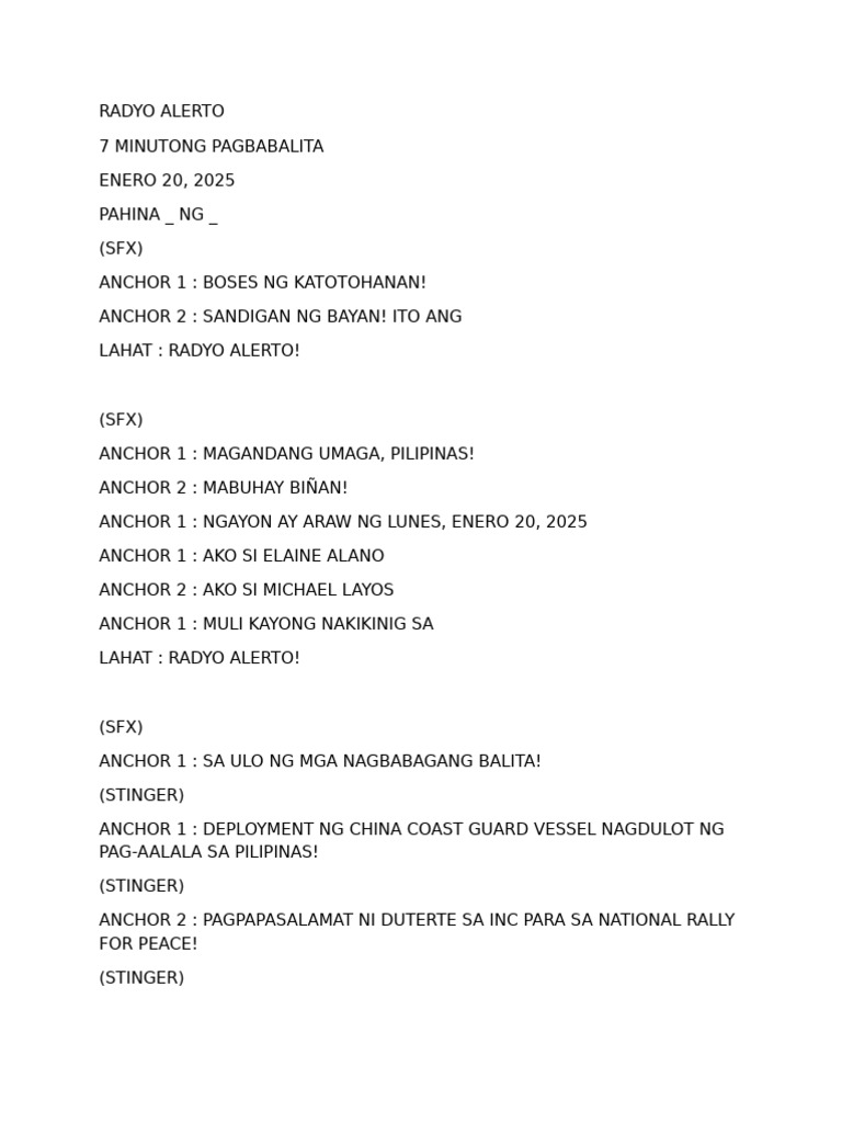 Ibong Adarna Script | PDF