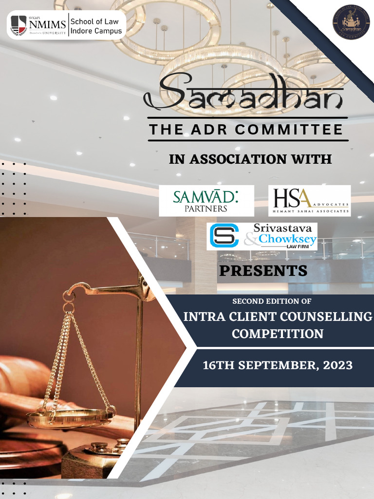 Second Intra Client Counselling Competition - Brochure | PDF ...